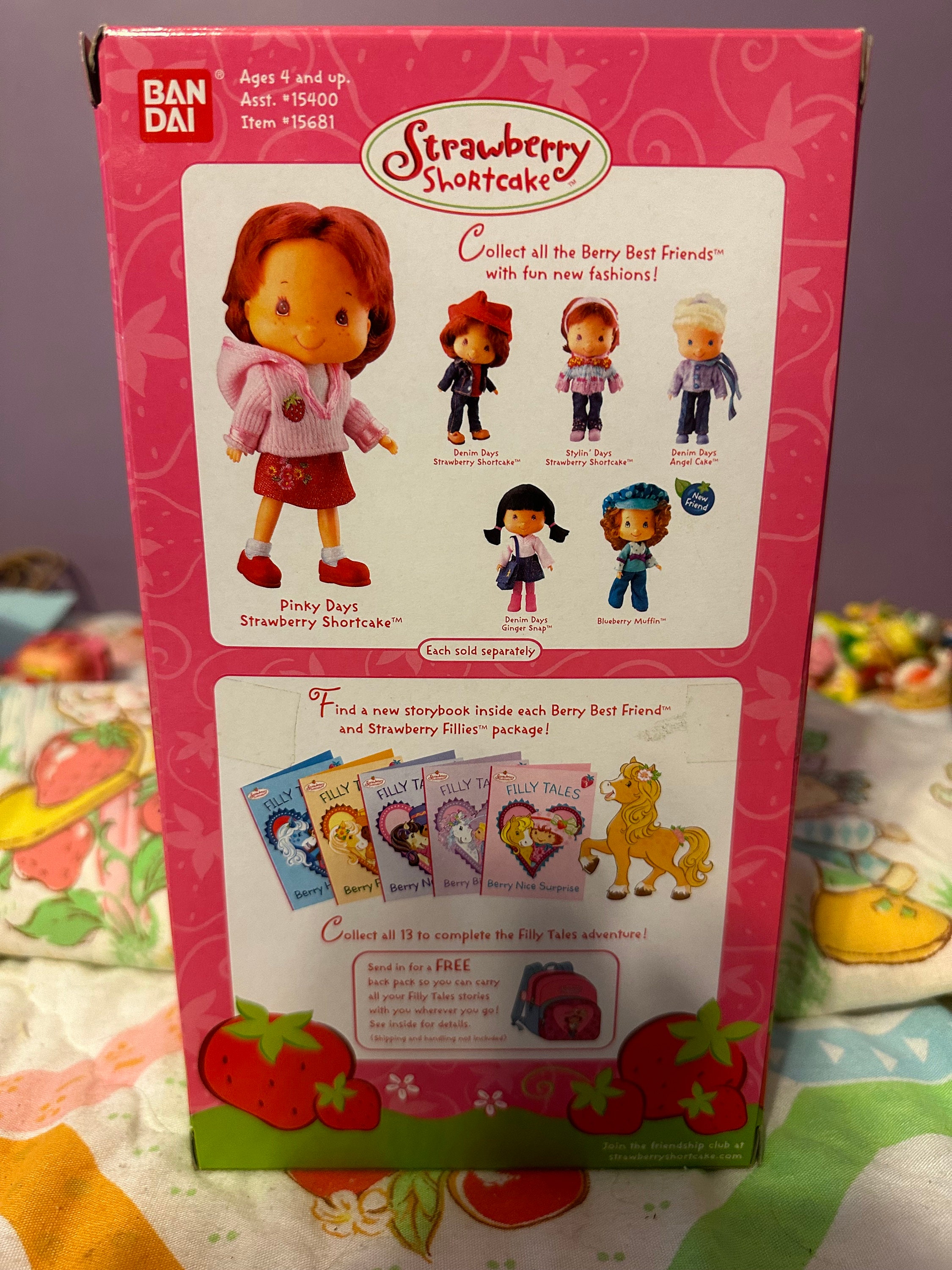 Strawberry Shortcake Berry Best Friends Pinky Days - Etsy