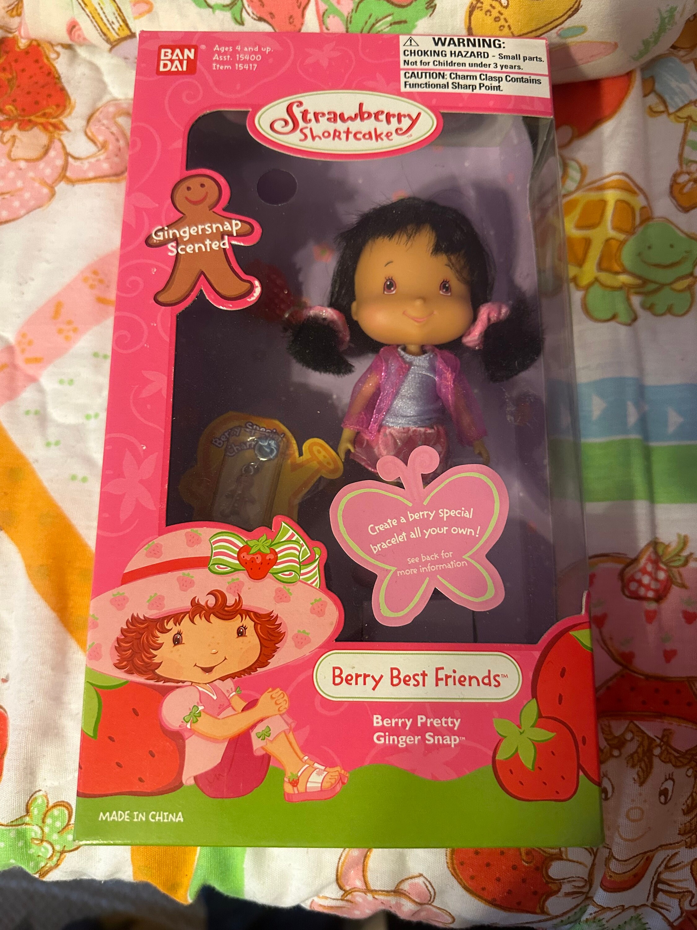 Strawberry Shortcake NRFB Berry Pretty Ginger Snap With Charm - Etsy