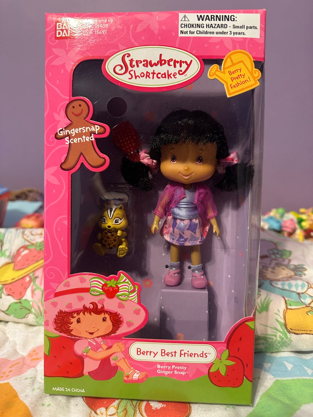 Strawberry Shortcake Berry Pretty Ginger Snap With Pet - Etsy