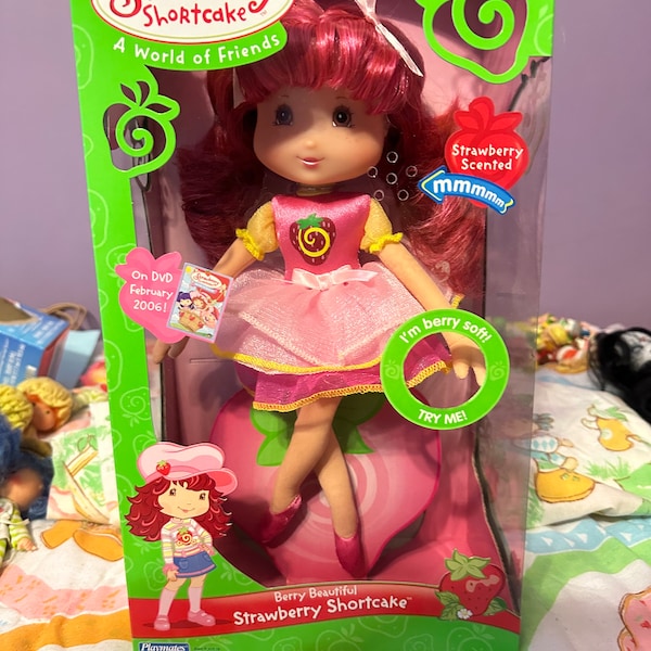 Large Strawberry Shortcake Doll - Etsy