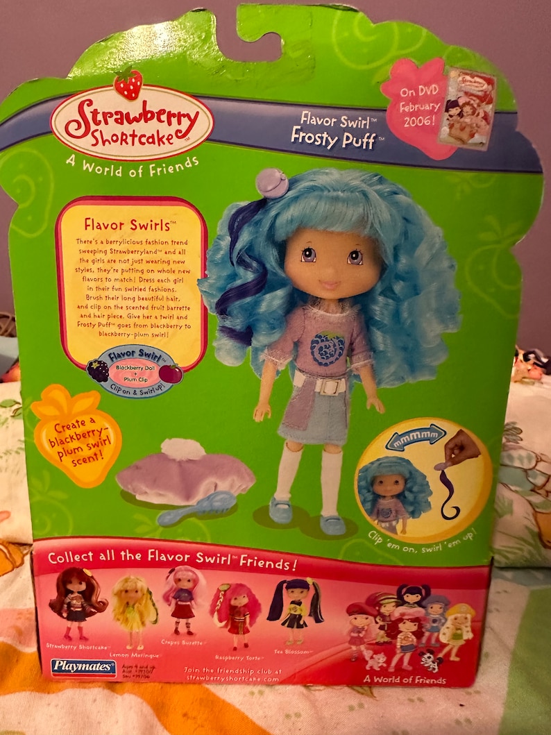 Strawberry Shortcake Frosty Puff Doll NRFB - Etsy