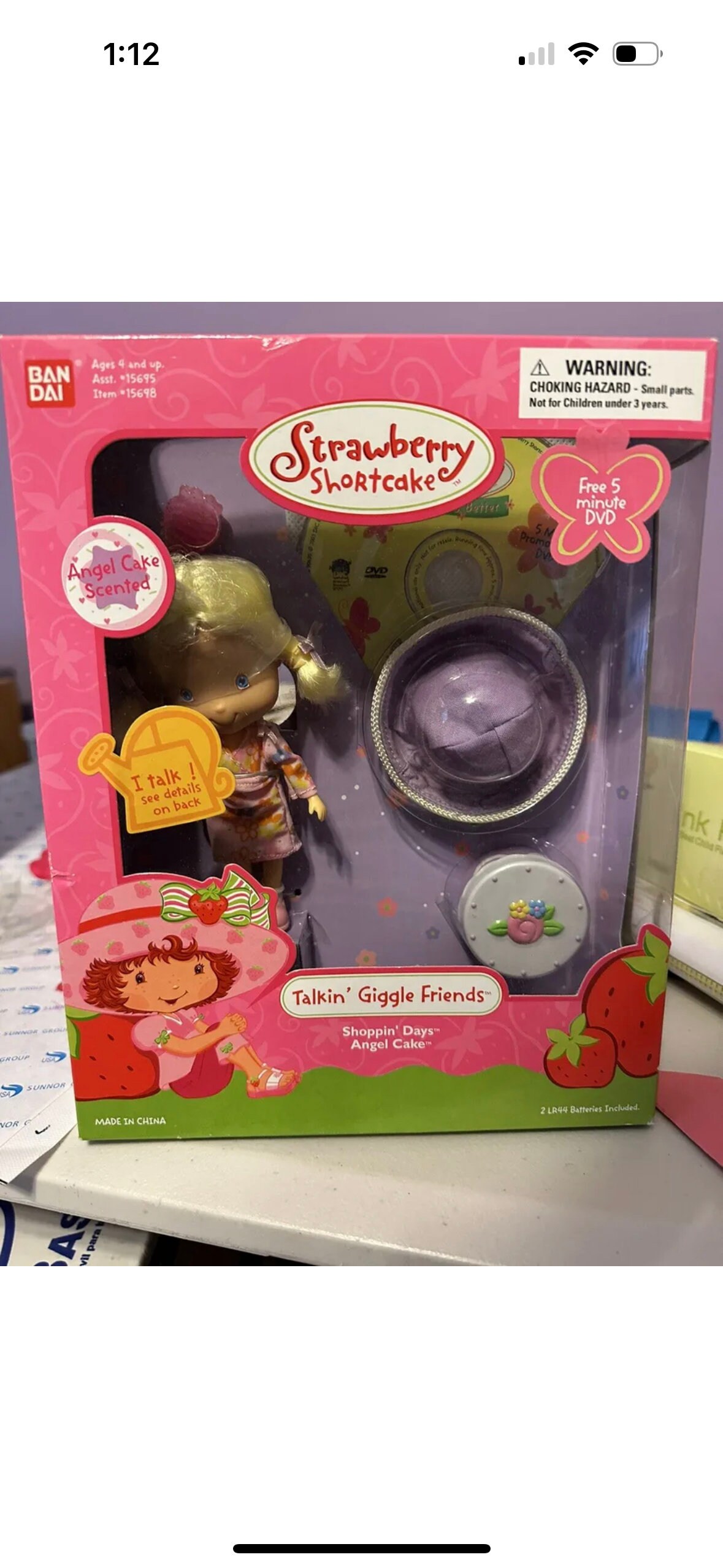 Strawberry Shortcake Bandi Talk and Giggle Friends Angel Cake - Etsy
