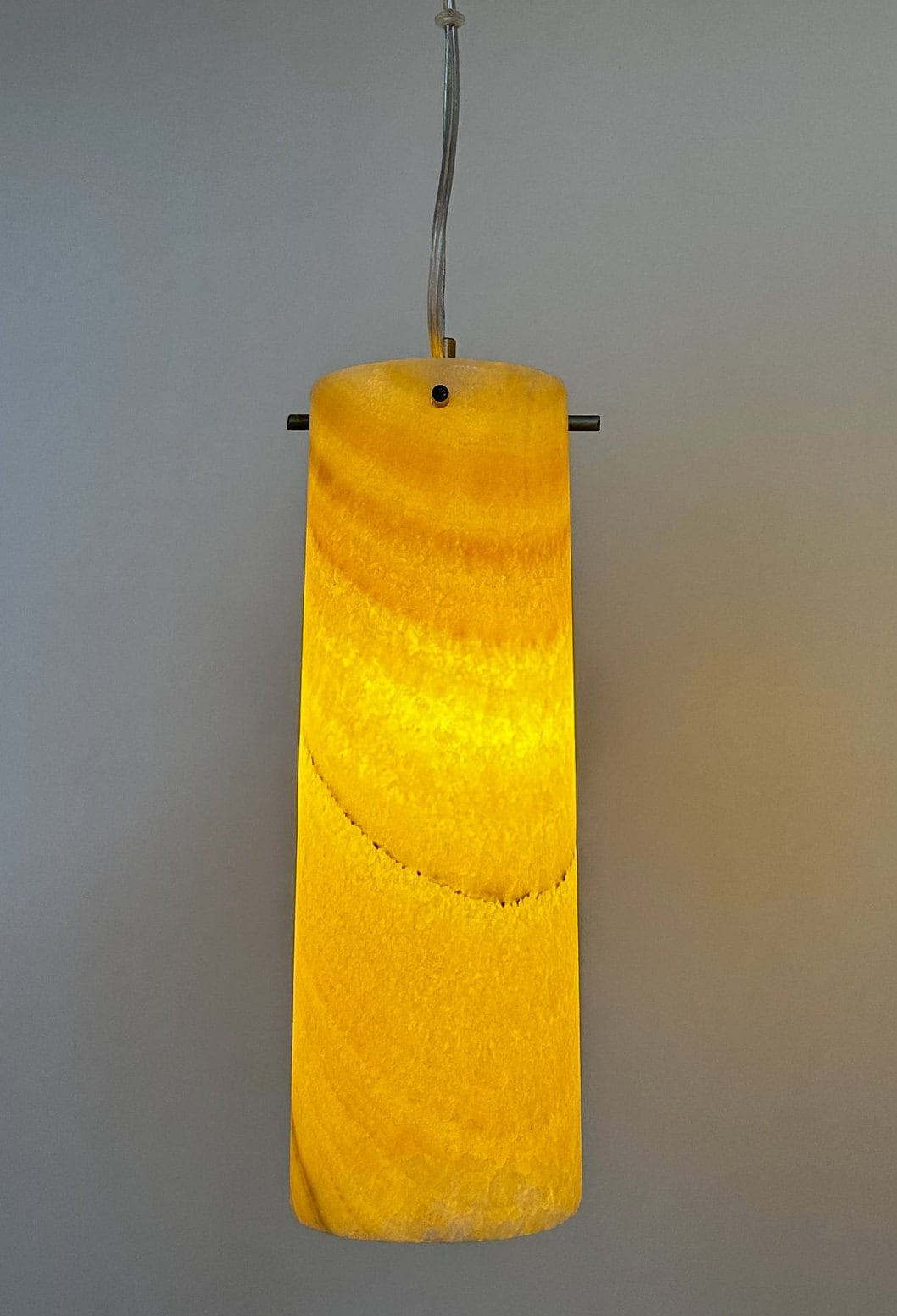 ONYX PENDANT LIGHT. Round Metal Plated Fixture. Interior Lighting ...