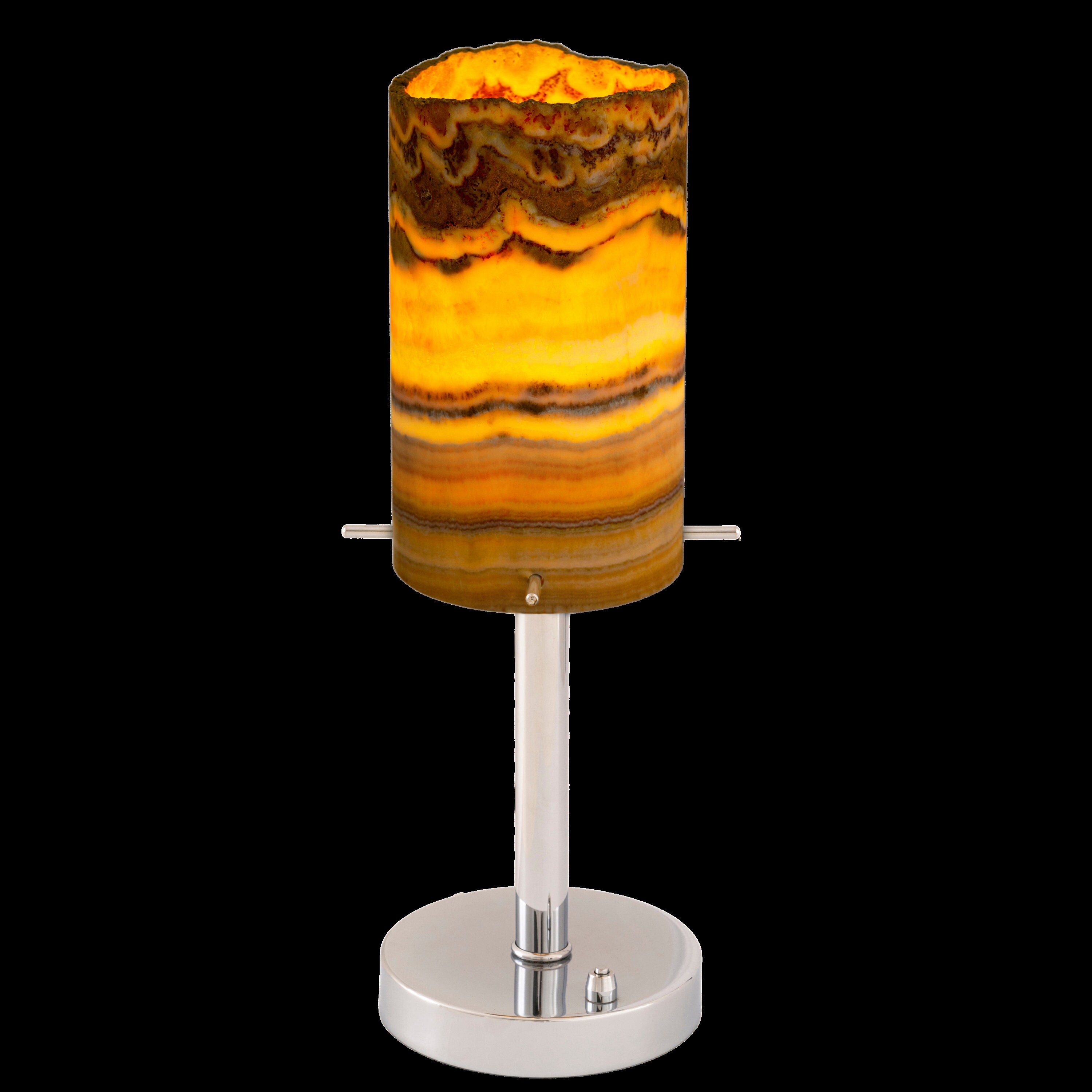 ONYX Lamp. Interior Design as a Bedside, Home and Office Lighting, Desk ...