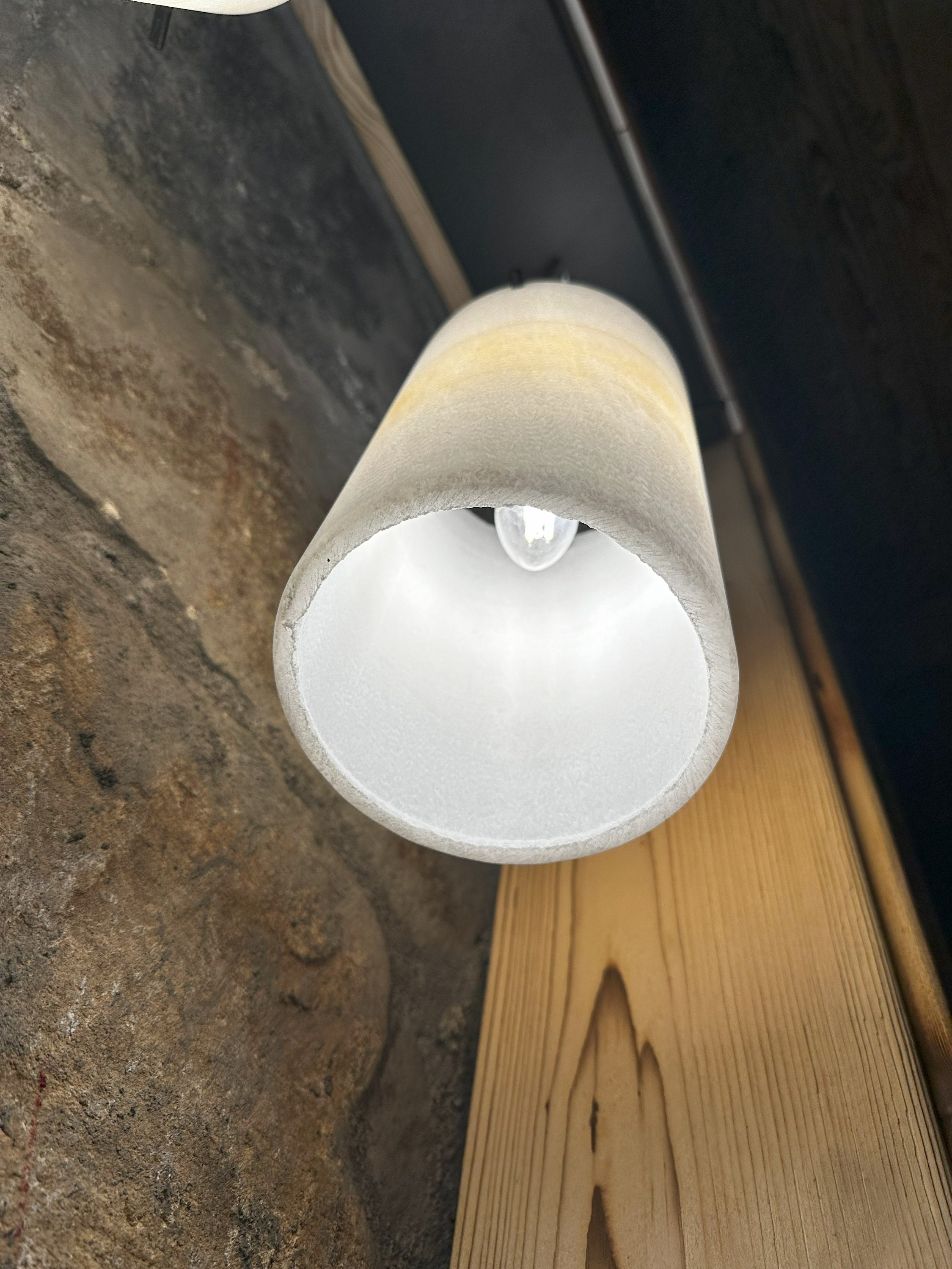 Onyx Pendant Light. 1pc White Collection. Interior Lighting Design as ...