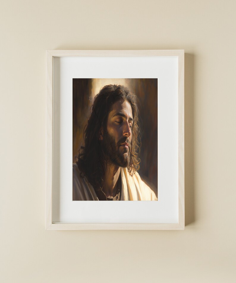 The Word Made Flesh , Jesus Art, Bible Art, Wall Art , Digital Download ...