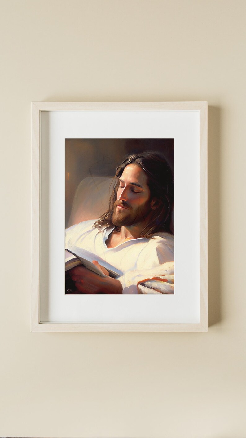 The Word Made Flesh 2th Version , Jesus Art, Bible Art, Wall Art ...