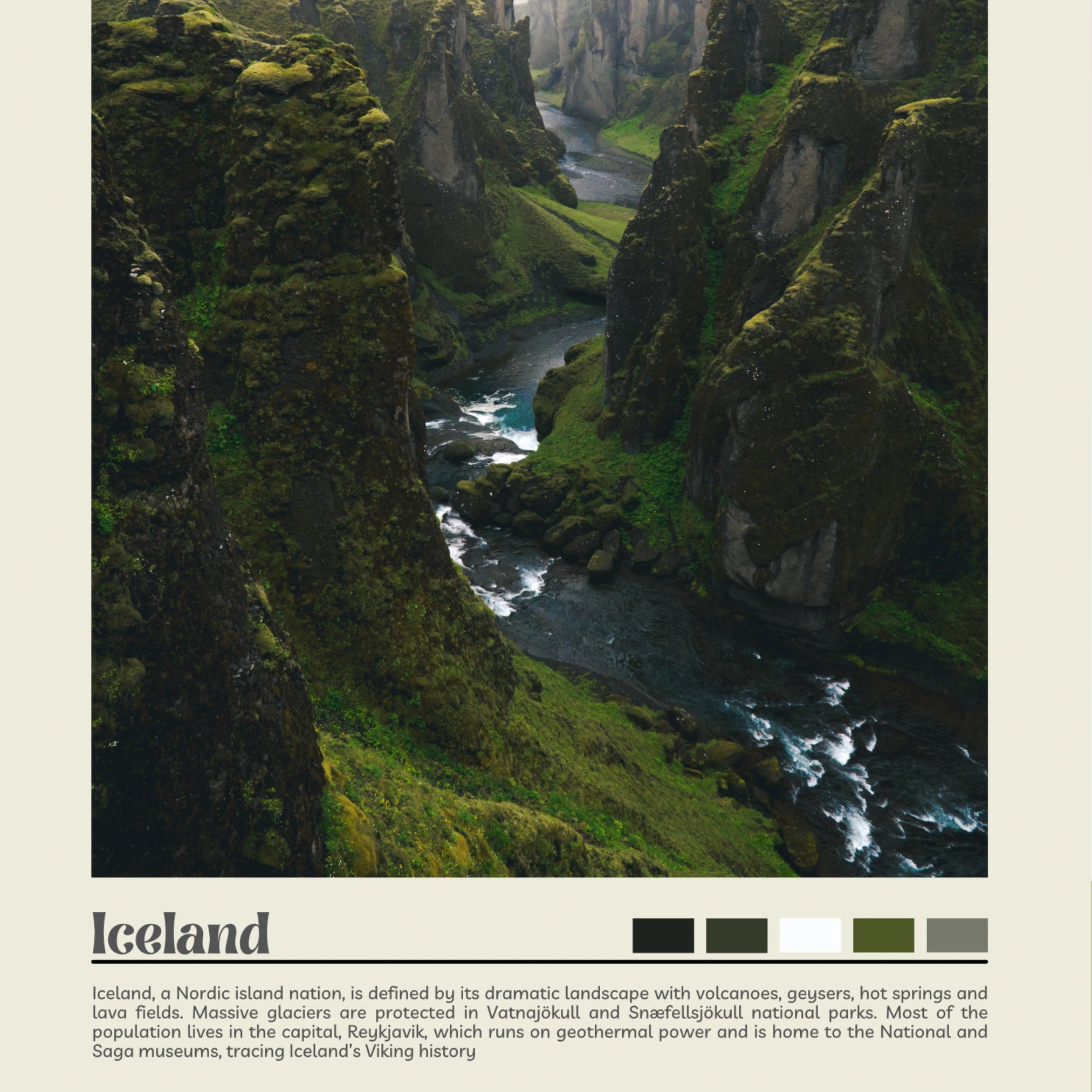 Real Photo, Iceland Print, Iceland Wall Art, Iceland Poster, Iceland ...