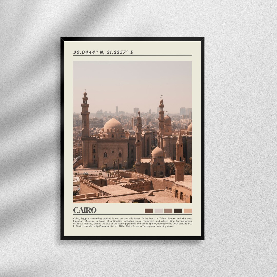 Real Photo, Cairo Print, Cairo Wall Art, Cairo Poster, Cairo Photo, Cairo Poster Print, Cairo ...