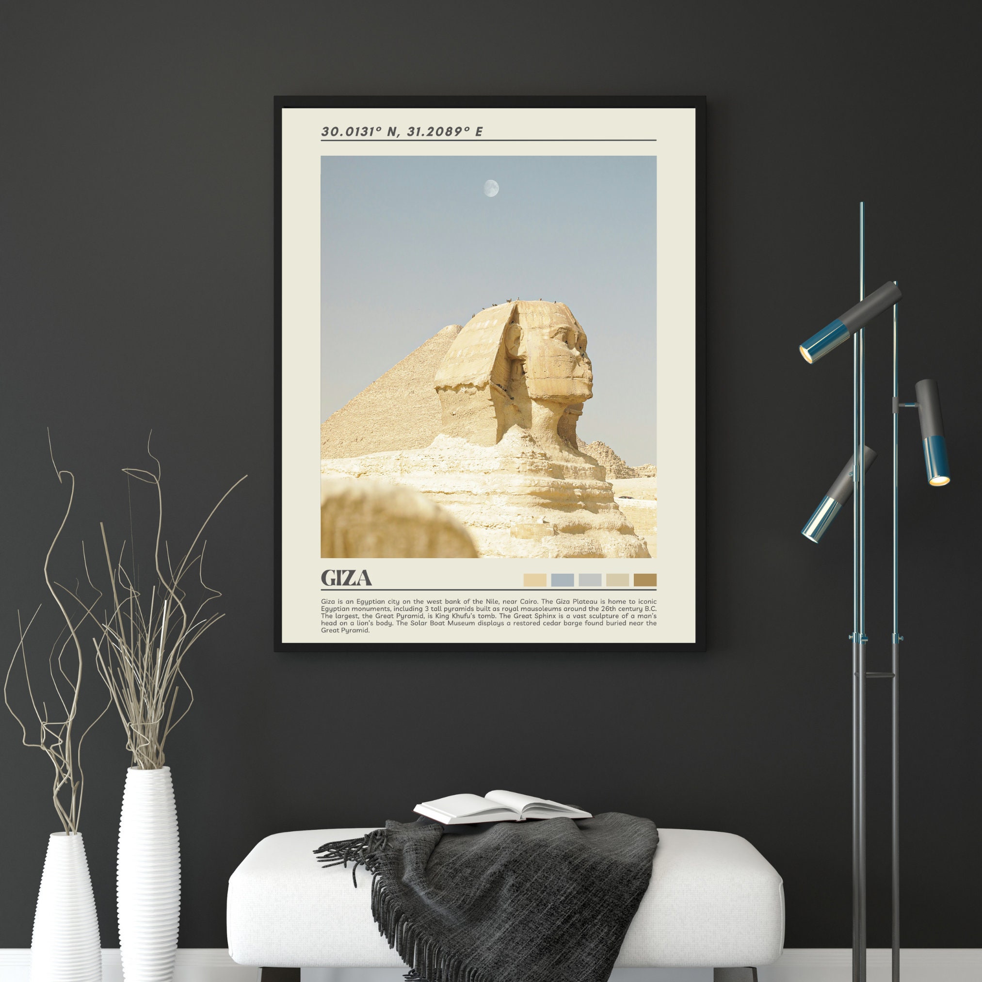 Real Photo, Giza Print, Giza Wall Art, Giza Poster, Giza Photo, Giza ...