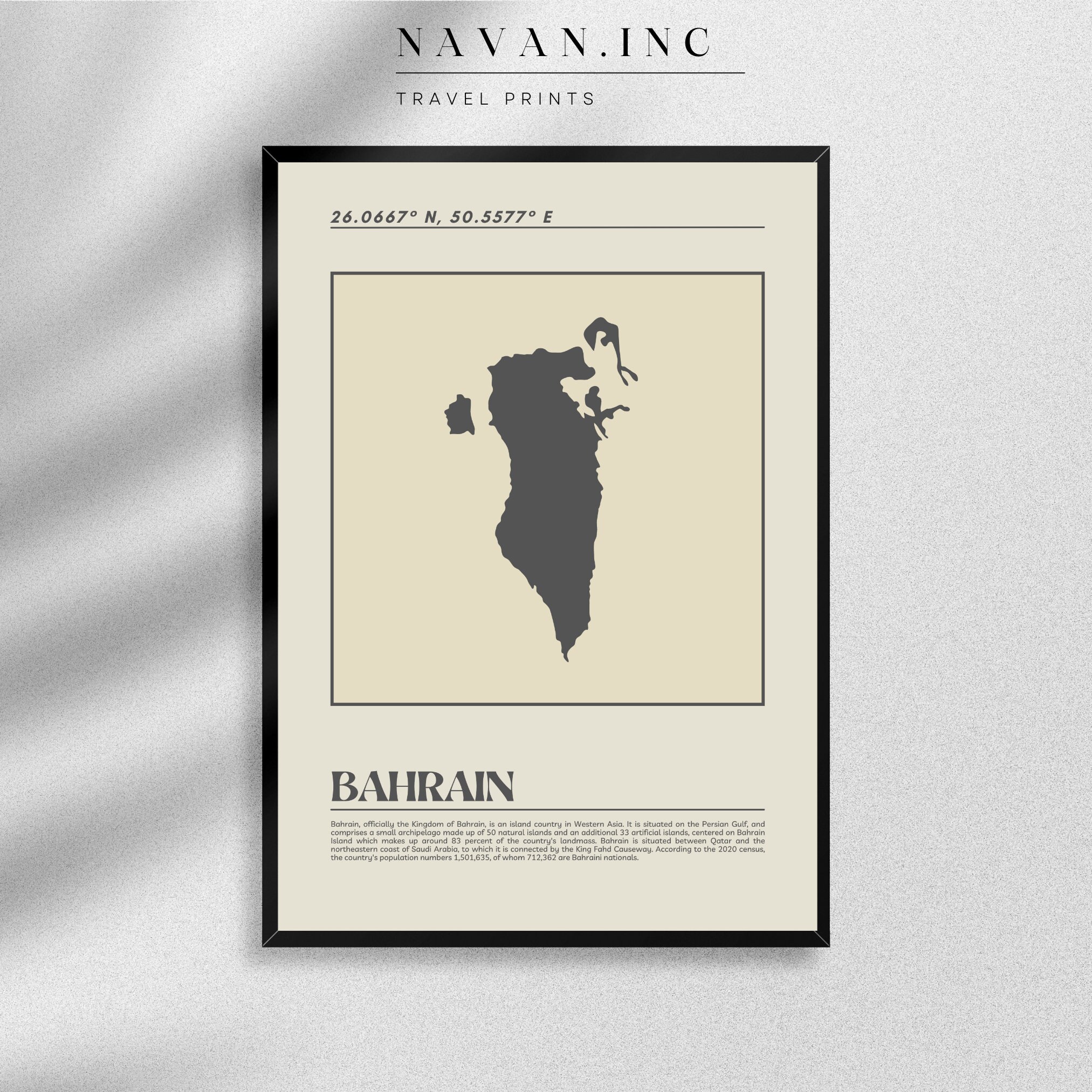 Bahrain Map Clipart For Kids