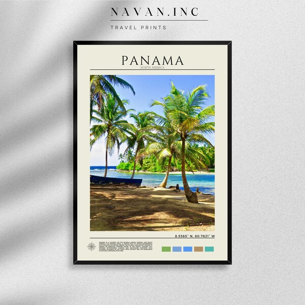 Panama Poster - Etsy UK
