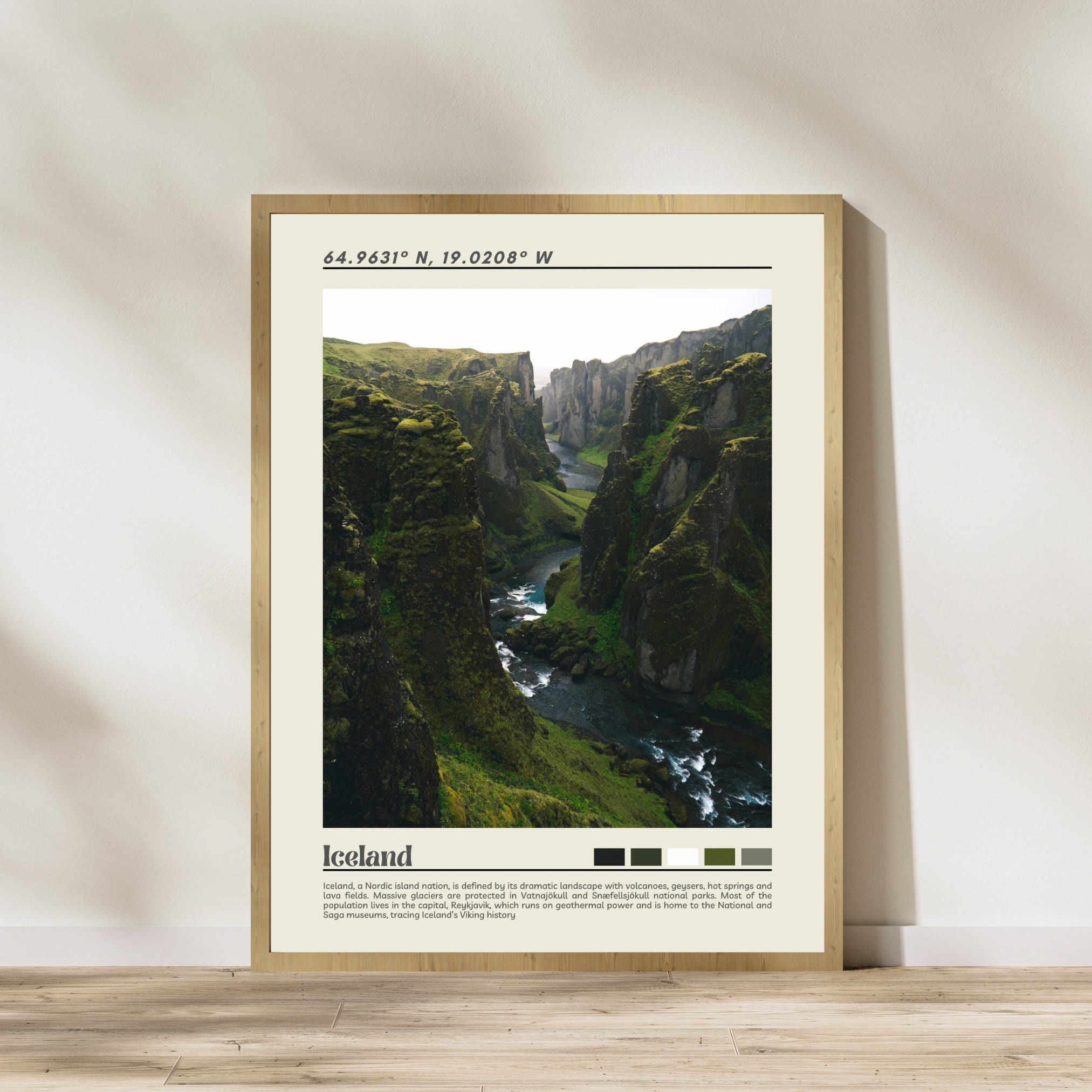 Real Photo, Iceland Print, Iceland Wall Art, Iceland Poster, Iceland ...