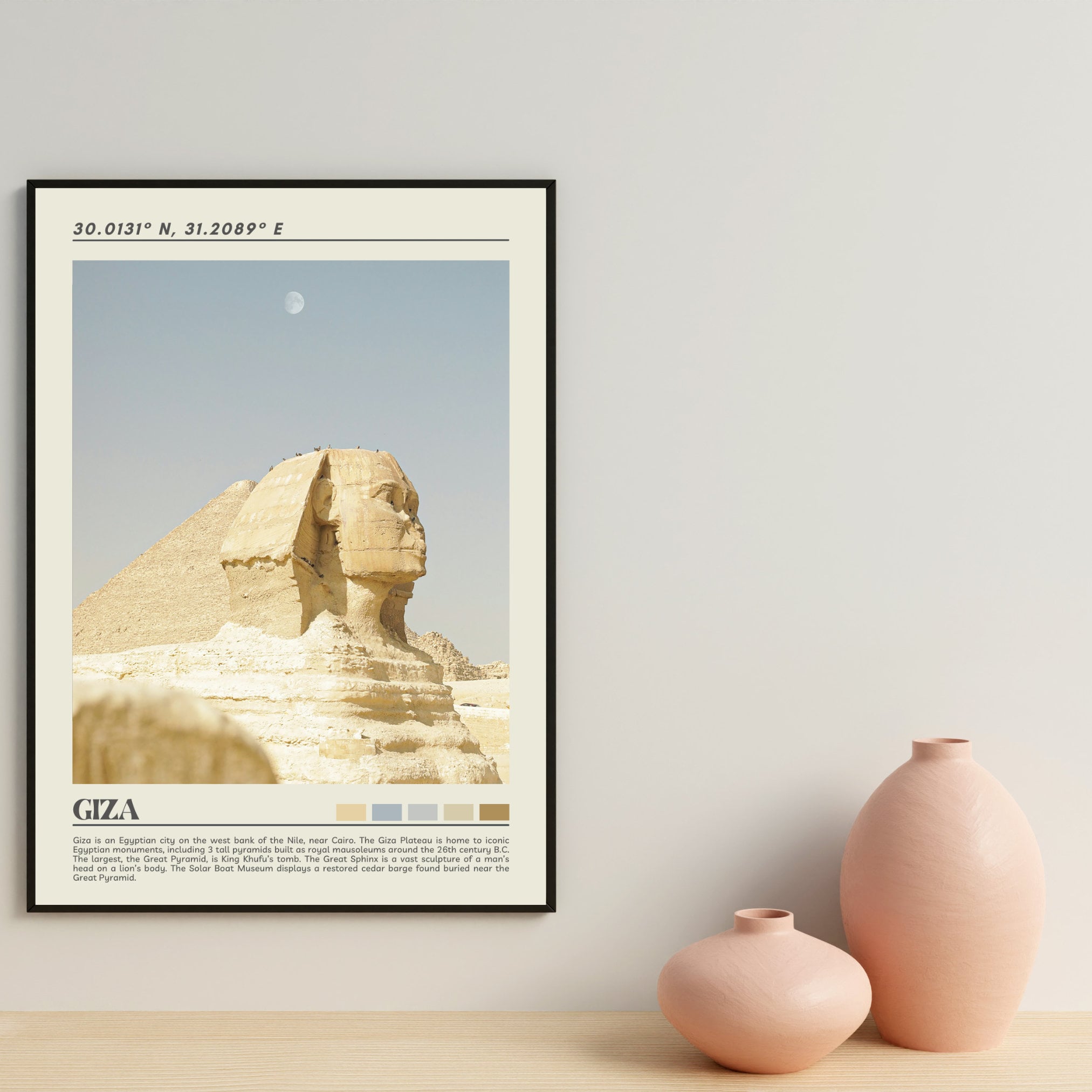 Real Photo, Giza Print, Giza Wall Art, Giza Poster, Giza Photo, Giza ...