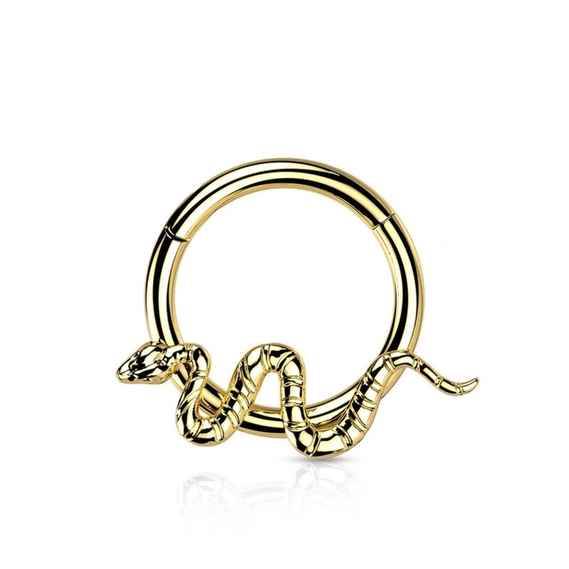 Snake Nose Ring - Etsy