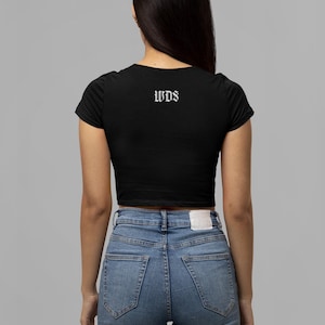 Too Wild to Tame, Gothic Alt Western Y'allternative Y2K Crop Top - Etsy