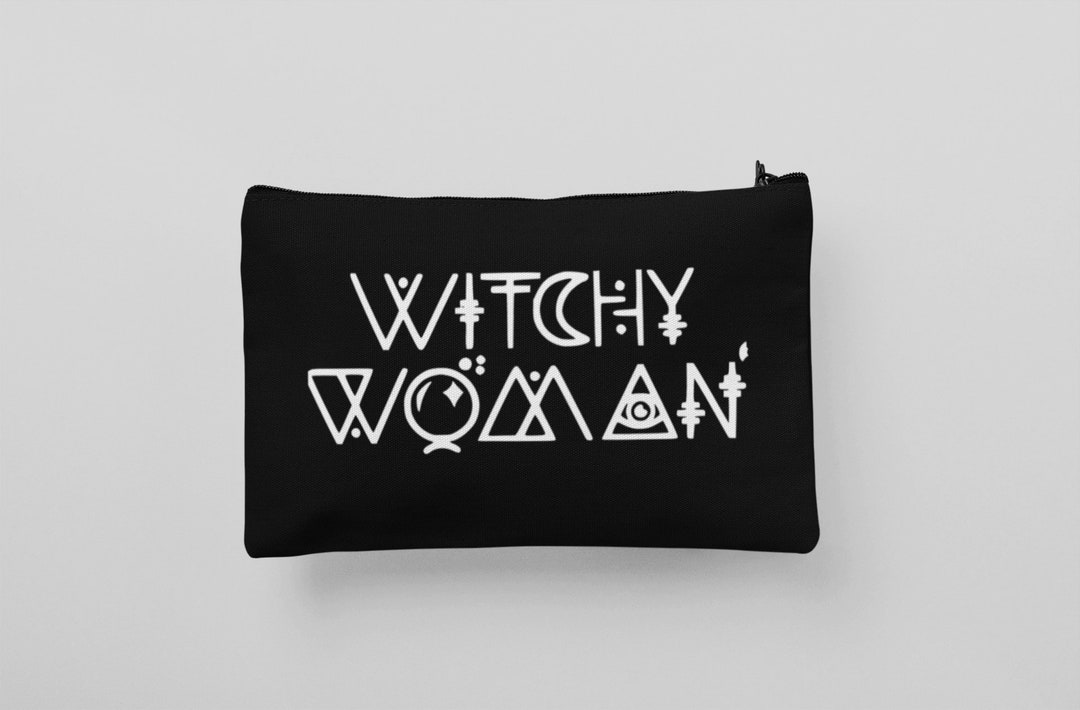 Handmade Goth Cosmetic Bag: Witchy Woman Makeup Pouch - Etsy