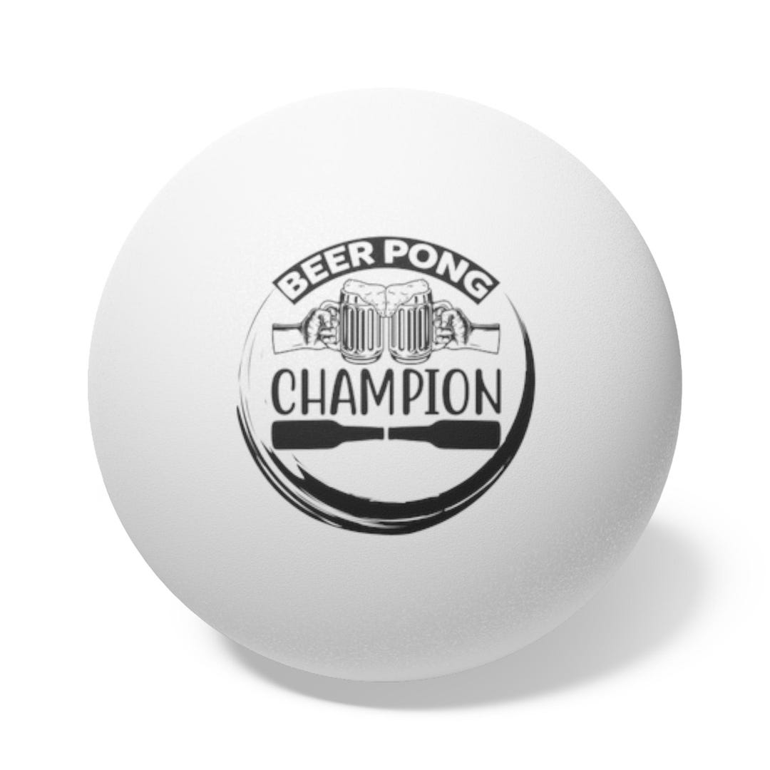 Ping Pong Balls, Beer Pong Champion, College Gift, White Elephant Gift ...