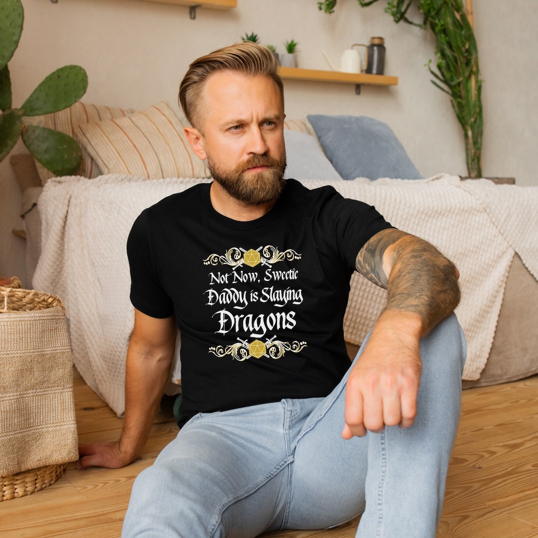 Dungeons and Dragons Father's Day Gift, Dnd Dad Shirt, Dungeon Daddy ...