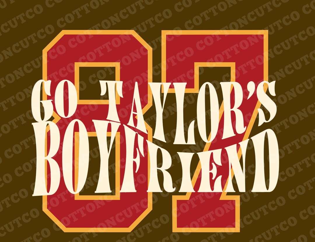 Retro Go Taylor's Boyfriend Kansas City Simple PNG - Etsy