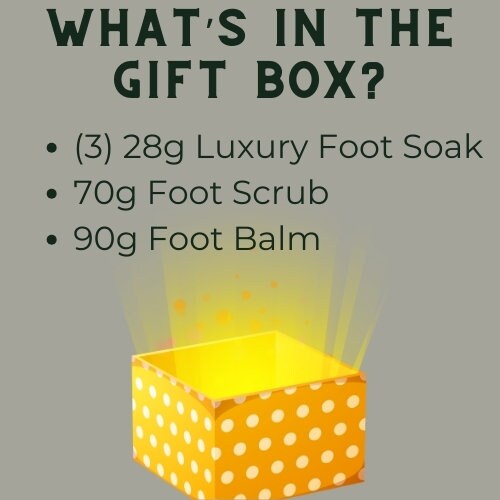 Foot Spa Gift Set, Foot Soak, Foot Scrub, Foot Balm, Mother's Day Gift ...