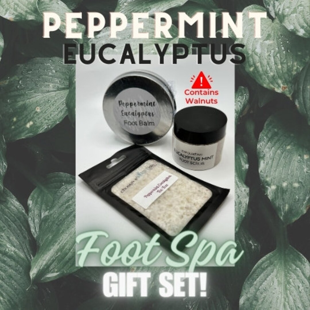 Foot Spa - Gift Set, Foot Soak, Foot Scrub, Foot Balm, Mother's Day ...