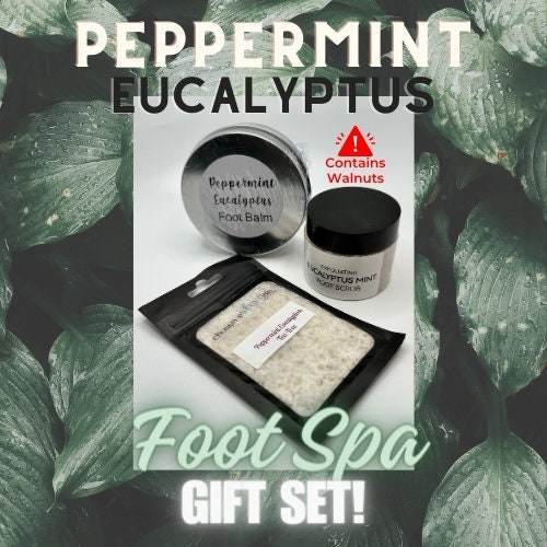 Foot Spa Gift Set, Foot Soak, Foot Scrub, Foot Balm, Mother's Day Gift ...
