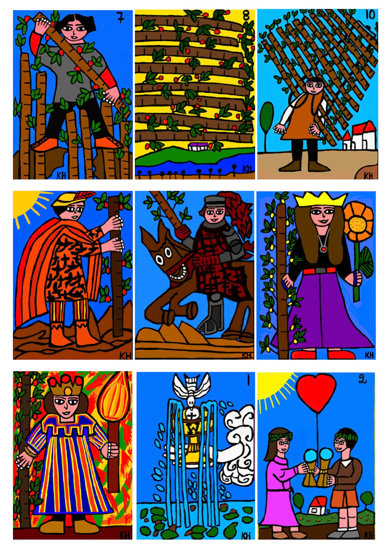 Unlock Your Intuition Tarot Card Deck Printable Download - Digital ...