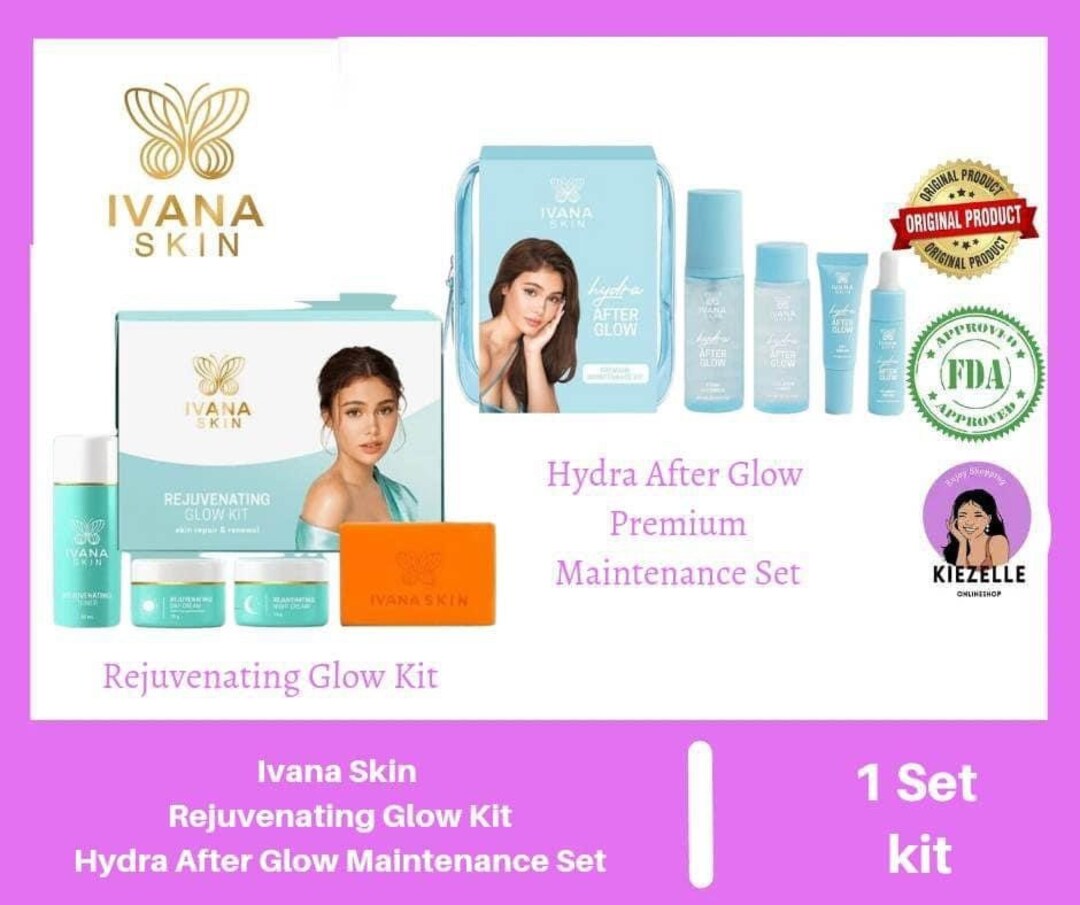 Ivana Skin Rejuvenating Glow Kit With Hydra After Glow Combo - Etsy