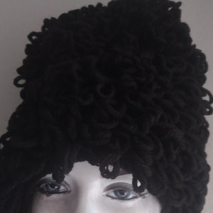 Crocheted Marge Simpson Wig,marge Crochet Hat,for Halloween Costume, - Etsy
