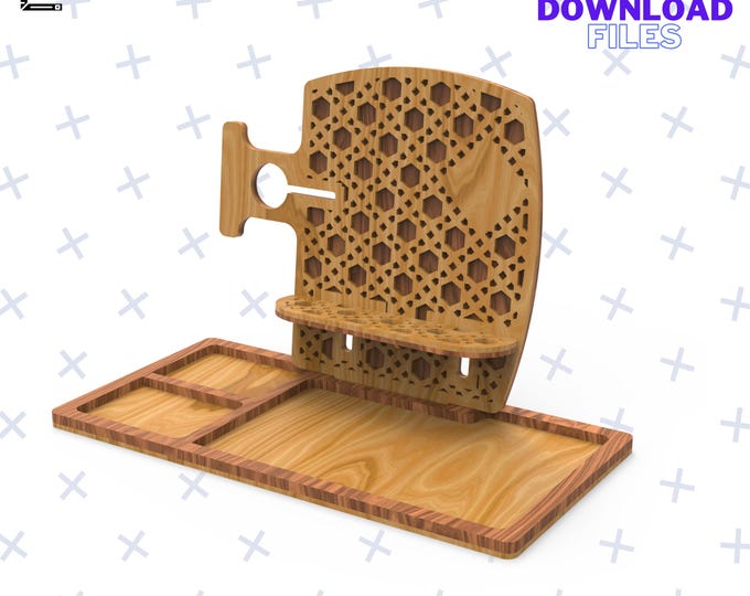 Docking Station Svg File, Docking Station Laser Cut File, Docking ...