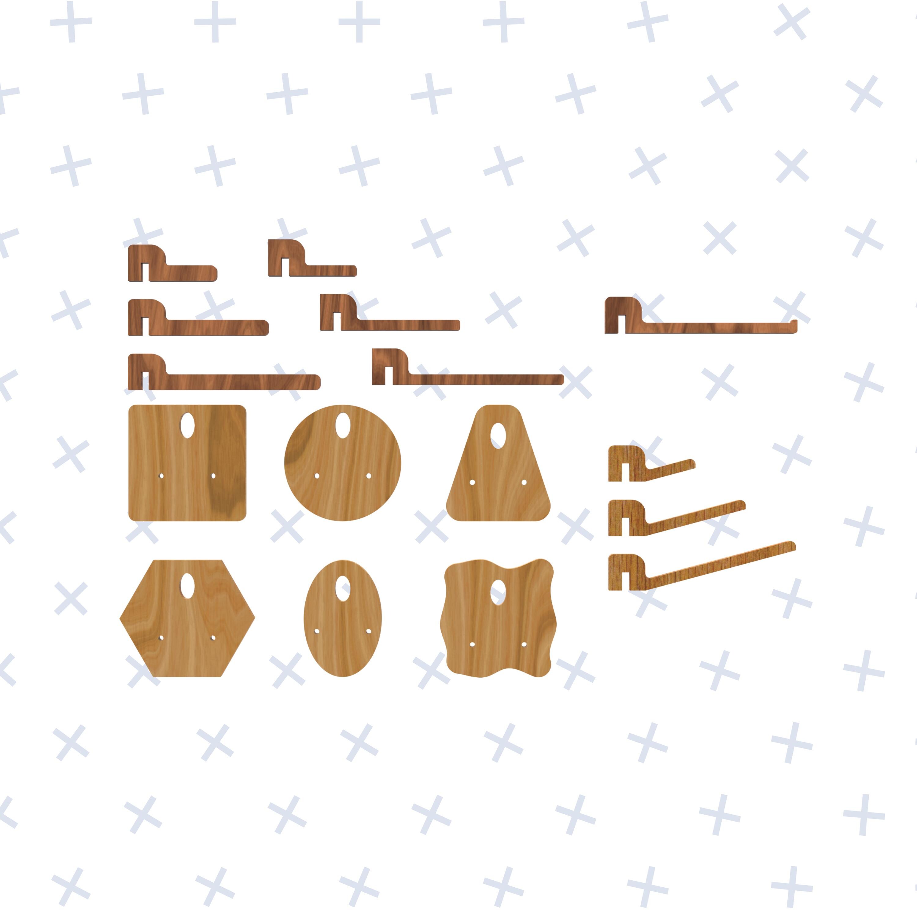 Jewelry Display Stand Svg / Keychains Laser Cut Files / Ornaments ...