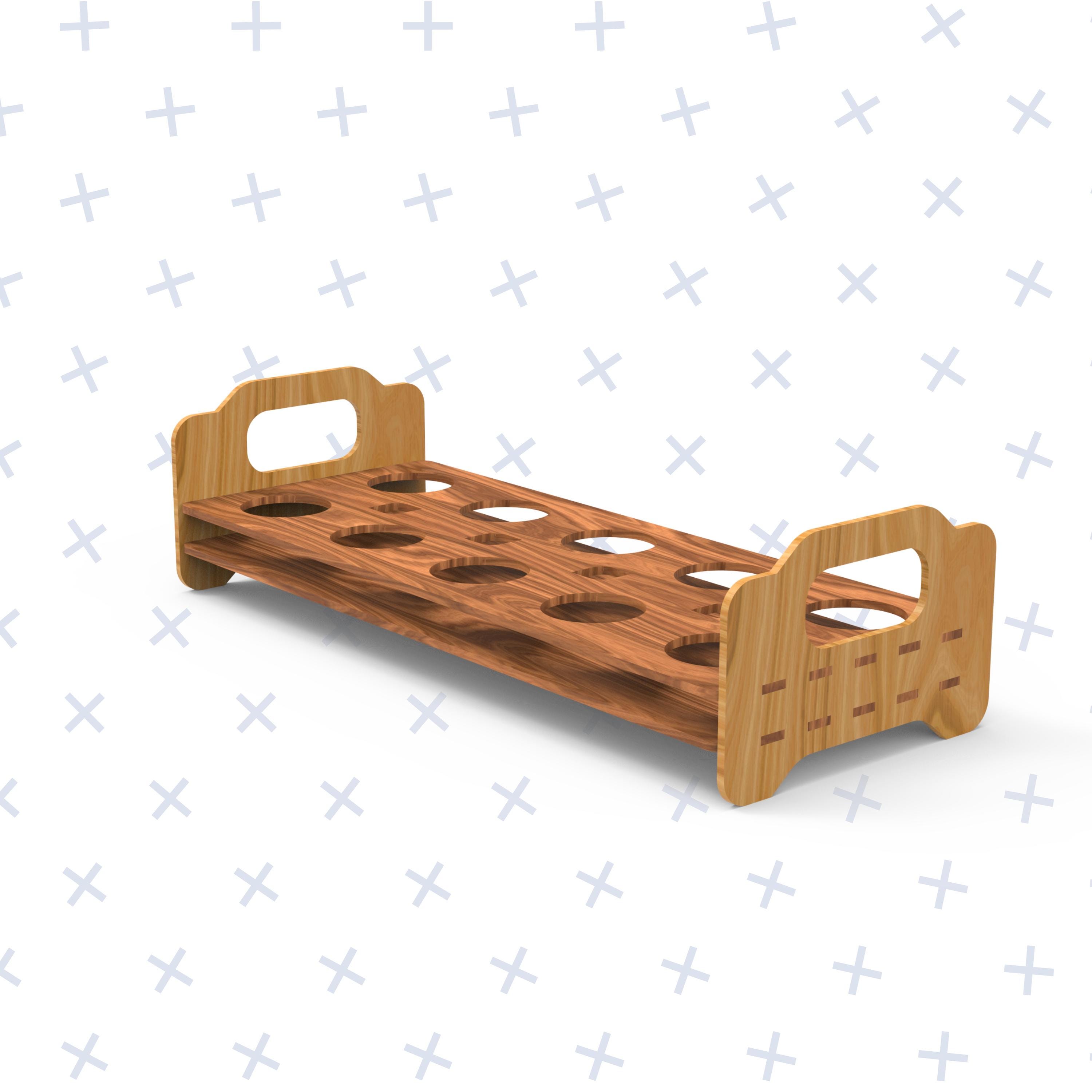 Stackable Paint Storage Rack | Paint Bottles Stand Storage | Deskop ...