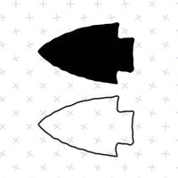 Arrowhead Svg, Arrow Clipart, Arrowhead Png, Arrowhead Dxf Logo ...
