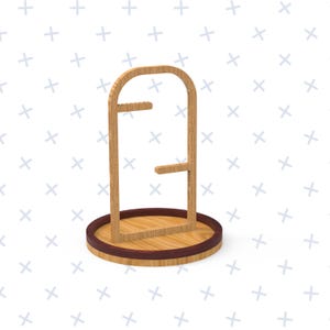 Jewelry Display Stand Svg / Keychains Laser Cut Files / Ornaments ...