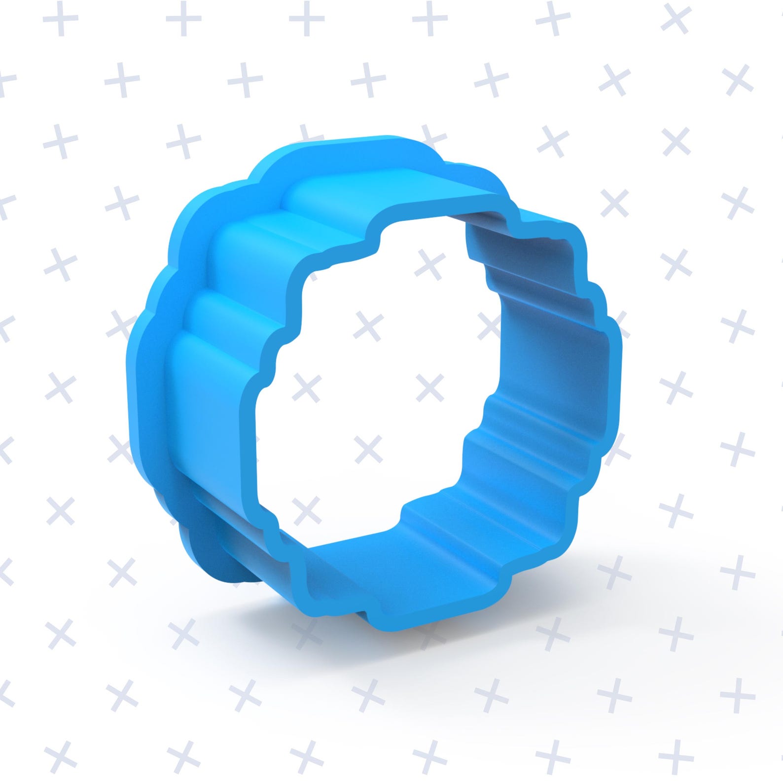 Plaque Cookie Cutter STL File: 3D Printer Digital Download - Etsy