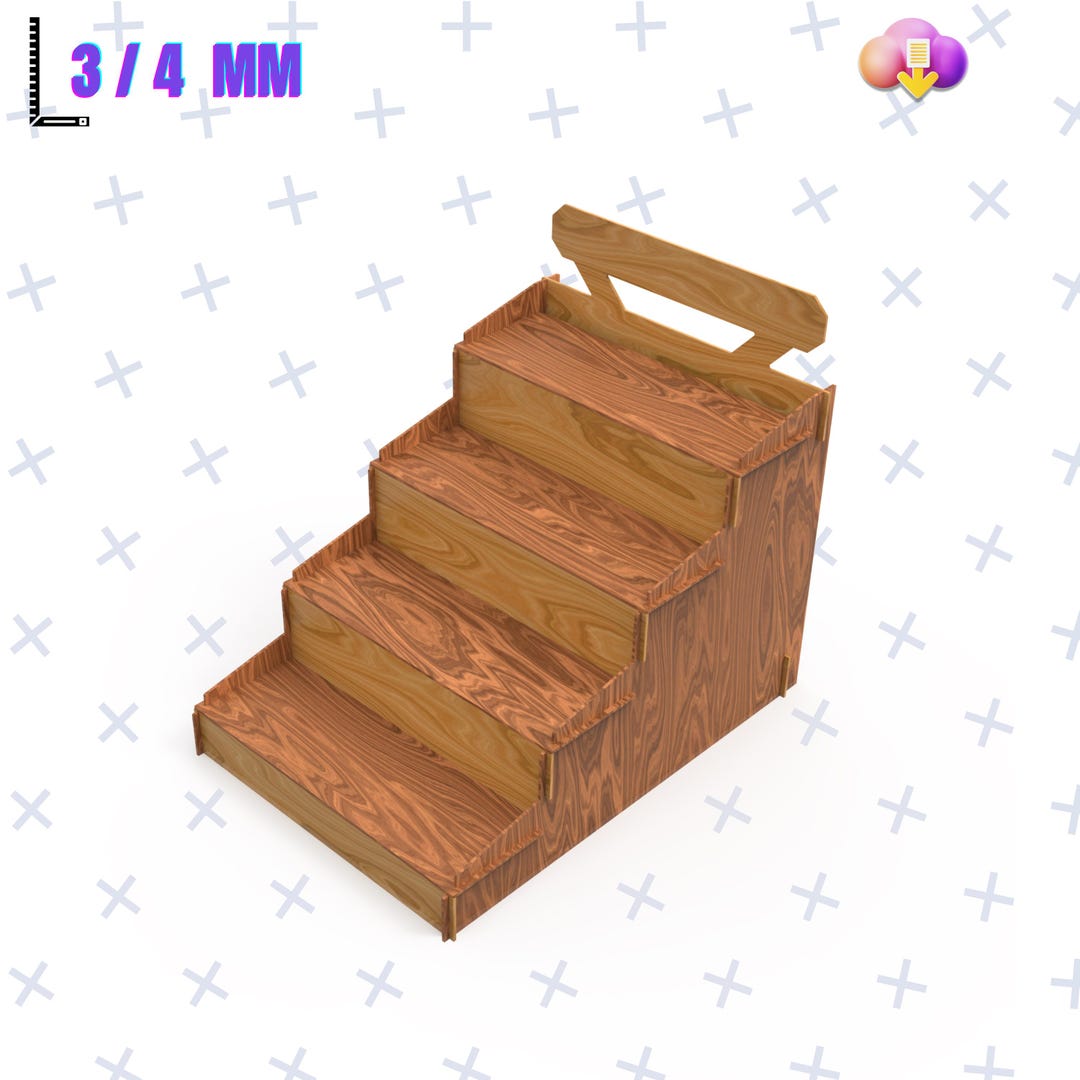 Trading Market Shelves / Laser Cut Files / Retail Stand SVG / Cupcake ...