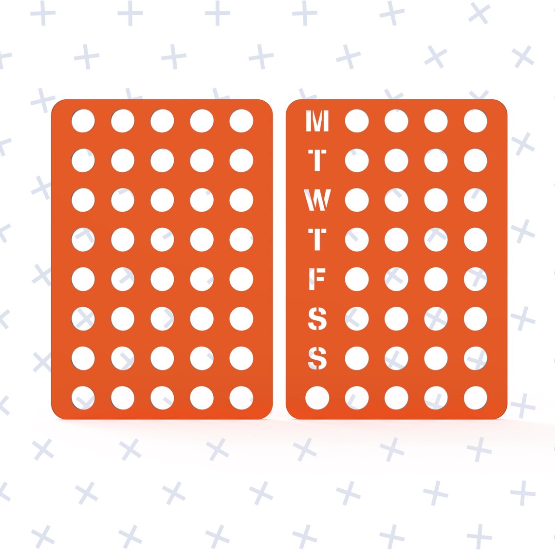 Monthly Overview Calendar Stencil for Laser Cut / Planner, Monthly ...