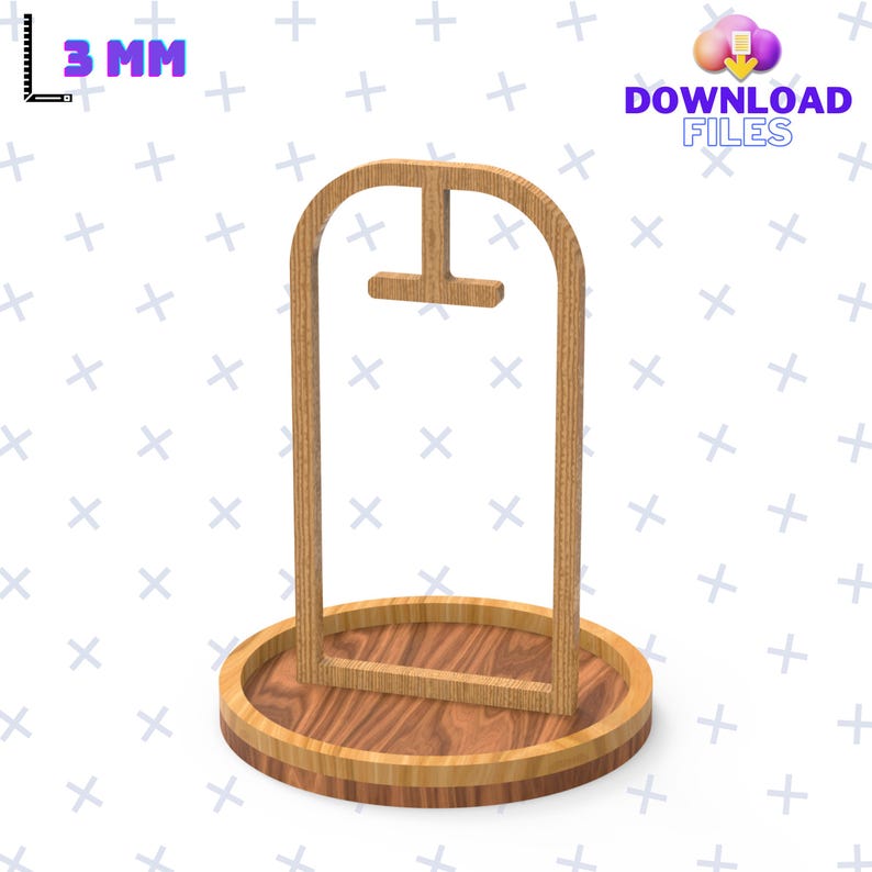 Jewelry Display Stand Svg / Keychains Laser Cut Files / Ornaments ...