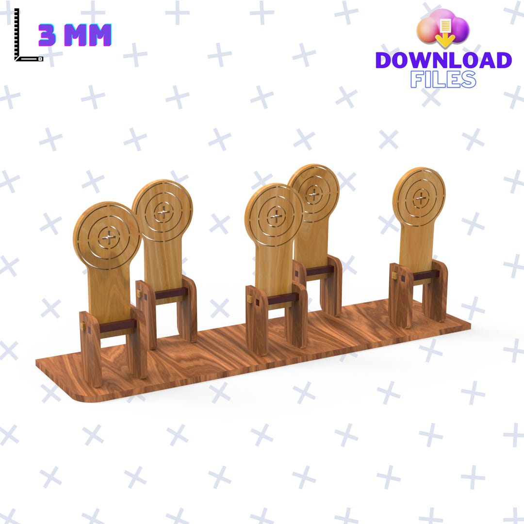 Straight Shooter Targets / Rubber Band Gun Targets / Toy Gun Targets ...