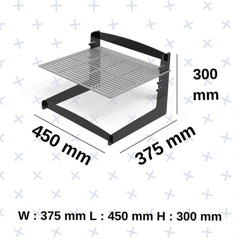 Bbq Plan for Portable / Bbq Dxf File / Fire Pit for Camping ...