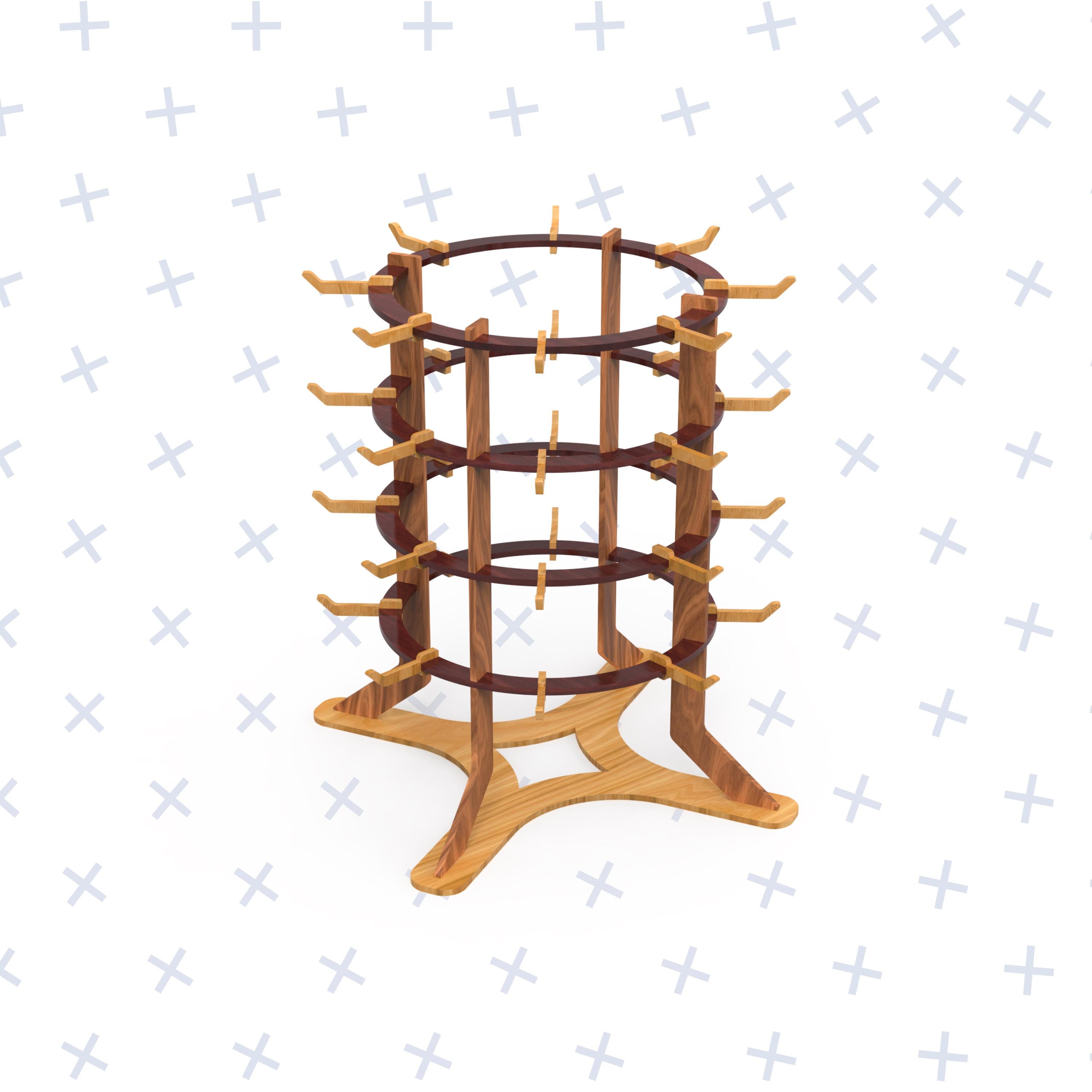 Jewelry Display Stand Svg / Keychains Laser Cut Files / Ornaments ...