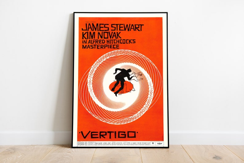 Vertigo (1958). Director: Stanley Kubrick. Film Movie Poster / Digital Download - Etsy
