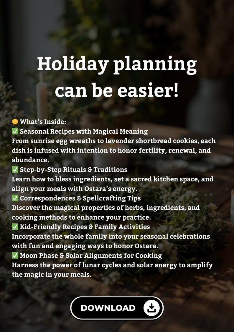 Pagan Easter Menu Ideas: Plan Your Easter Breakfast, Lunch, Dinner ...