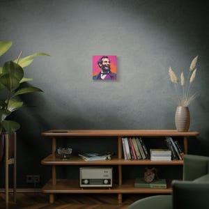 Abraham Lincoln Painting Laughing - Abstract Portrait of Abraham ...