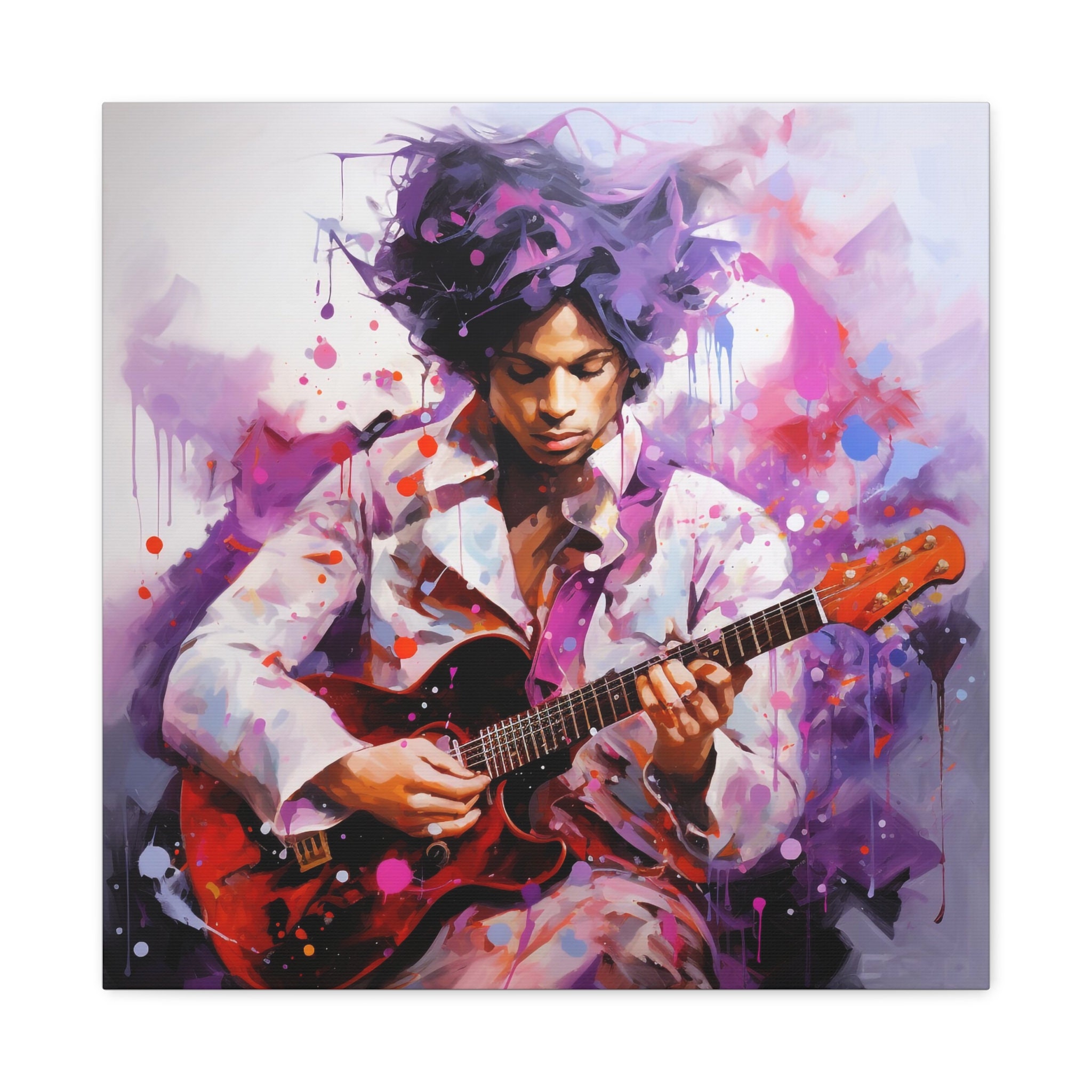 Prince Painting Abstract Painting of Prince the Legendary - Etsy