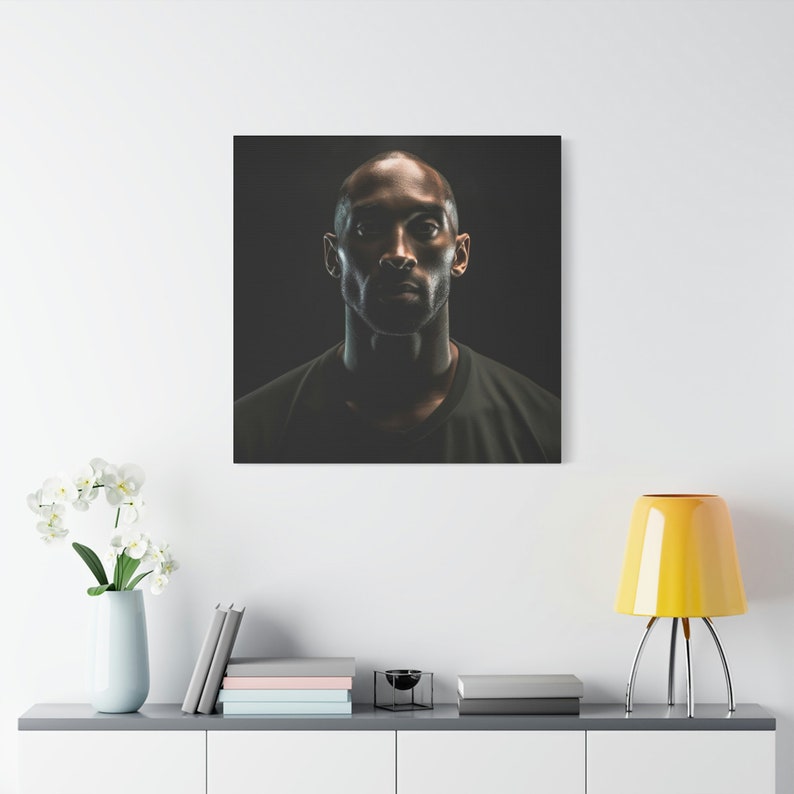 Kobe Bryant Portrait - Kobe Bryant Wall Art Featuring Personal Portrait ...