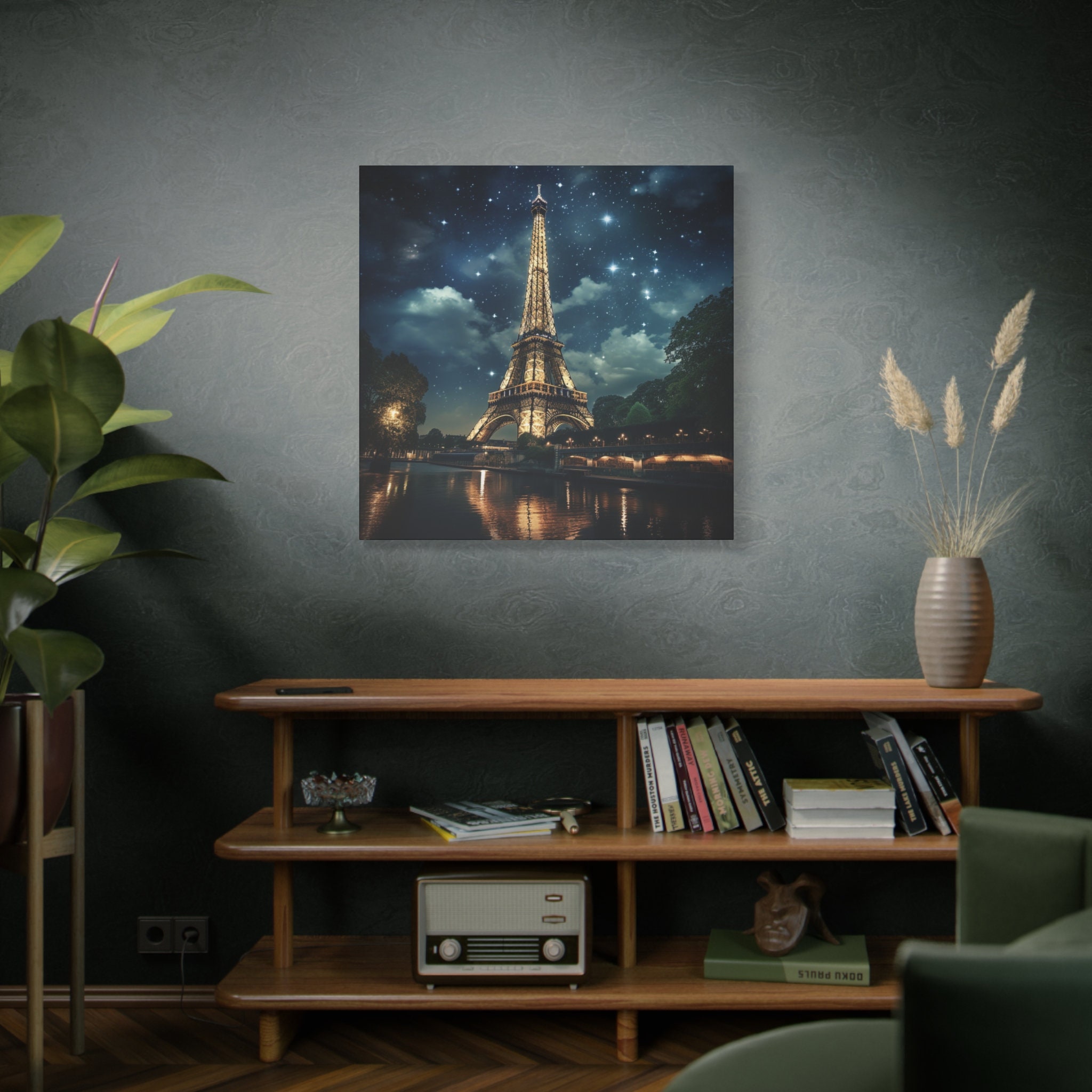Eiffel Tower Painting Eiffel Tower Wall Art, Depiction of the Eiffel ...