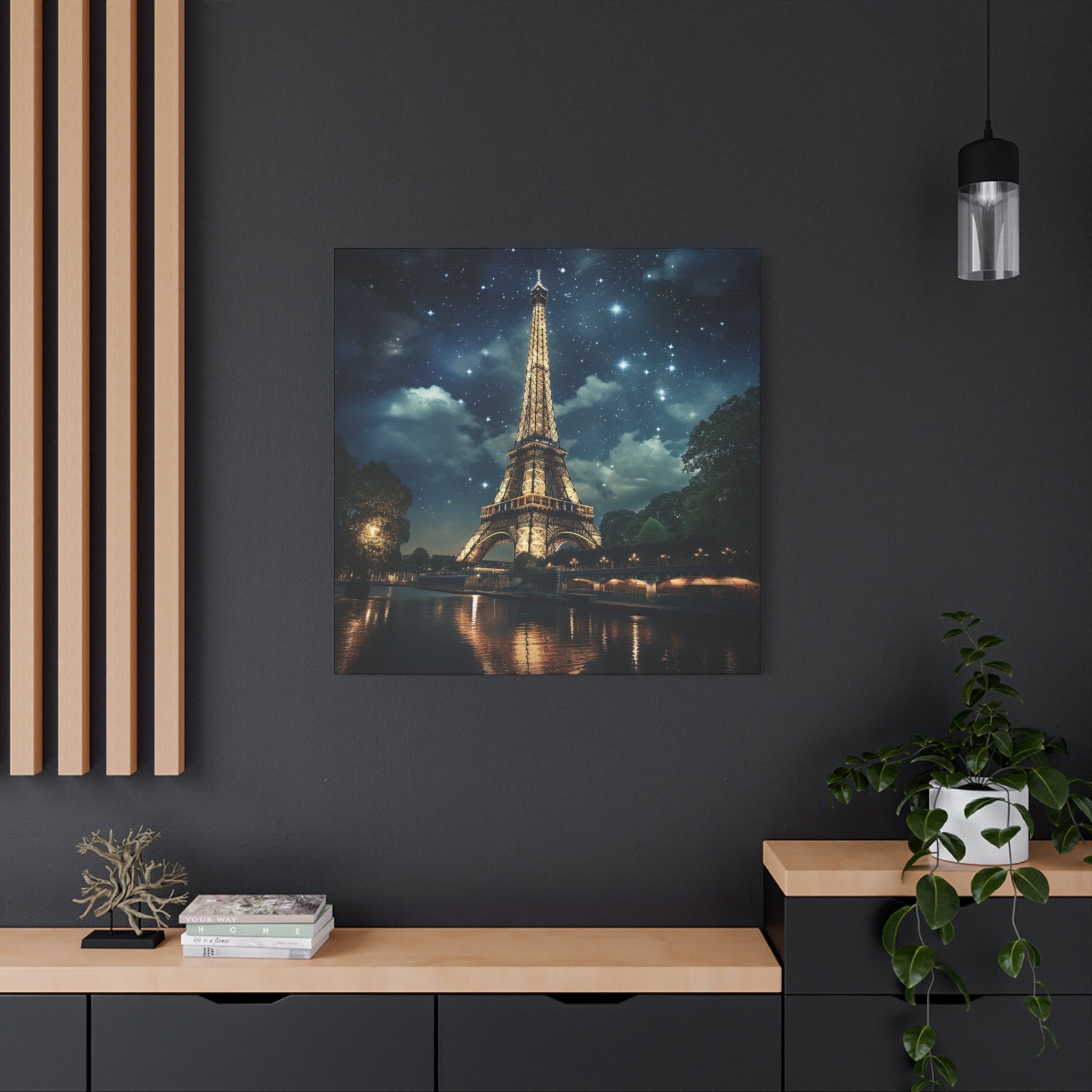 Eiffel Tower Painting Eiffel Tower Wall Art, Depiction of the Eiffel ...