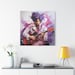 Prince Painting - Abstract Painting of Prince, the Legendary Musician ...